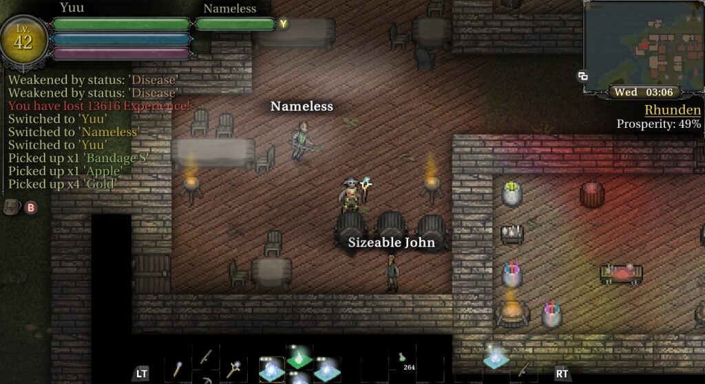 9th Dawn IIIの評価と紹介レビュー 荒廃した地を冒険する2DオープンワールドRPG｜YuuGaming