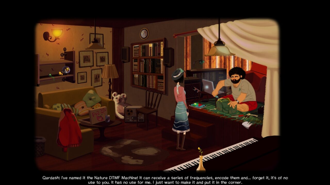 「Memoranda」の紹介レビュー 村上春樹の小説にインスパイアされた2Dアドベンチャー｜YuuGaming