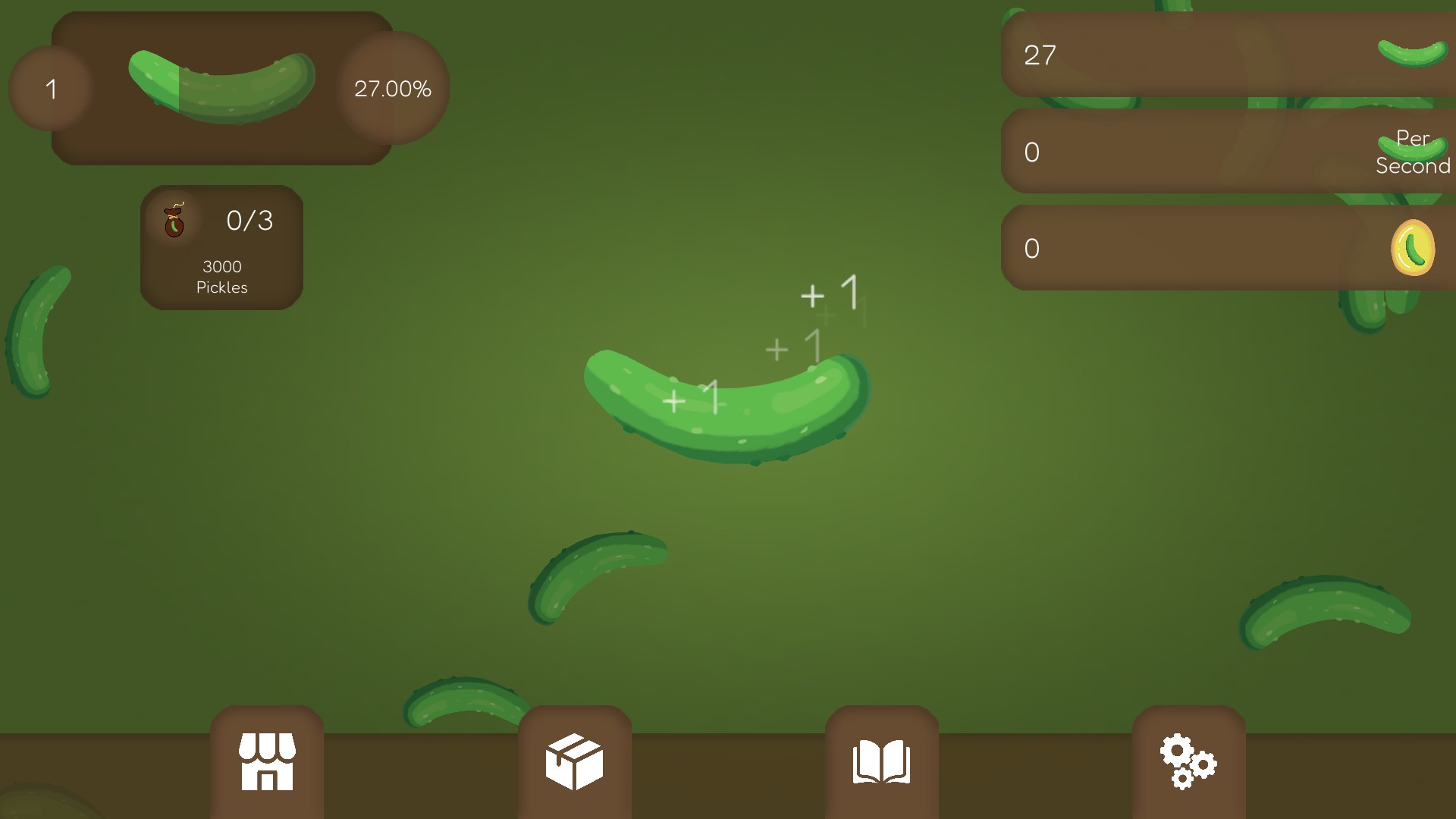 「Pickle Clicker」の紹介レビュー ピクルスを増やすシンプルなクリッカー｜YuuGaming