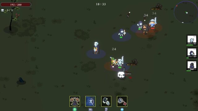 「Necro Rumble」紹介レビュー 魔術で死者を蘇らせるヴァンサバ系ローグライク｜YuuGaming